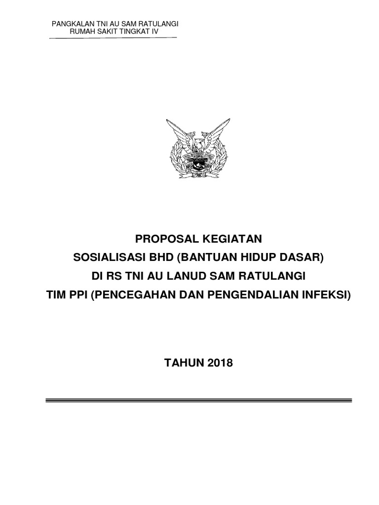 Proposal Kegiatan BHD | PDF