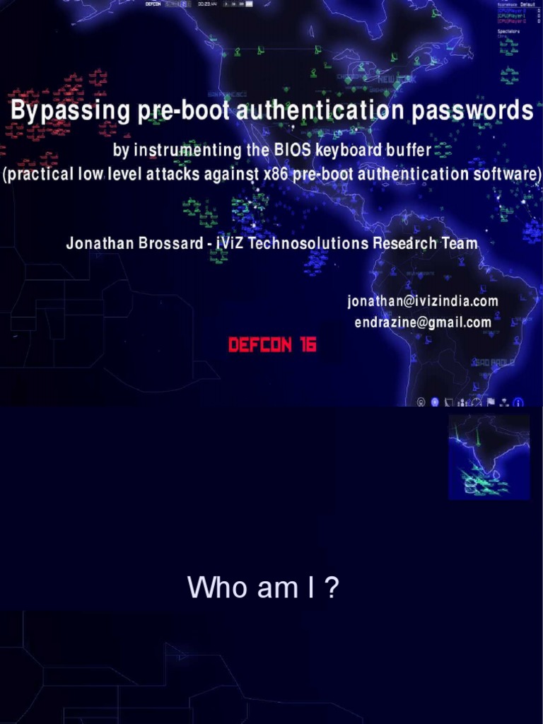 Jonathan Brossard - DEFCON 16 Bitlocker | PDF | Bios | Booting