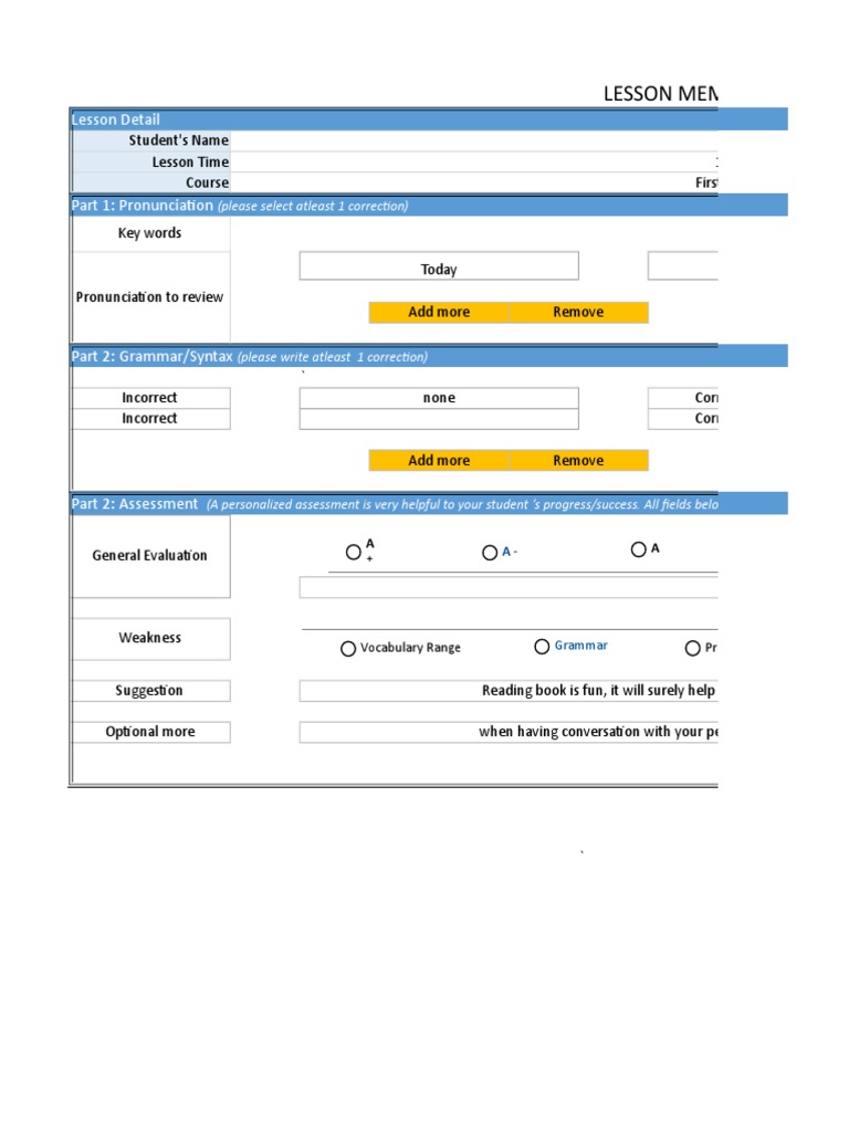 Lesson Memo | PDF | English Language | Human Communication