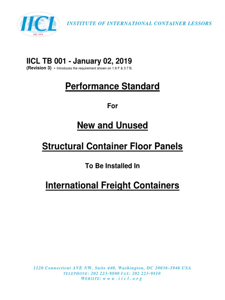 IICL Performance Standards | PDF | Plywood | Vacuum