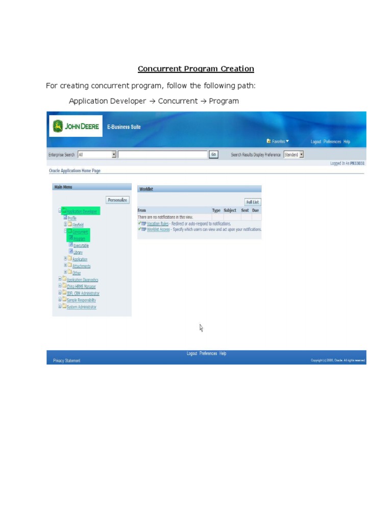 For Creating Concurrent Program, Follow The Following Path: Application Developer Concurrent ...