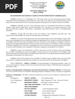 Executive Order - Barangay Council For The Protection of Children BCPC ...