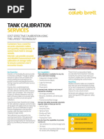 Storage Tank Calibration Procedure by Strapping Method | PDF | Volume ...
