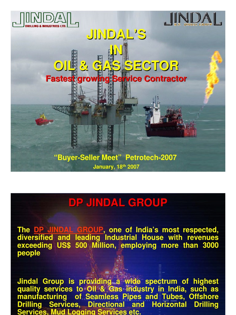 Jindal | PDF | Drilling Rig | Offshore Drilling