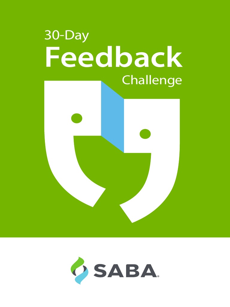 Take The 30 Day Feedback Challenge | PDF | Motivation | Motivational