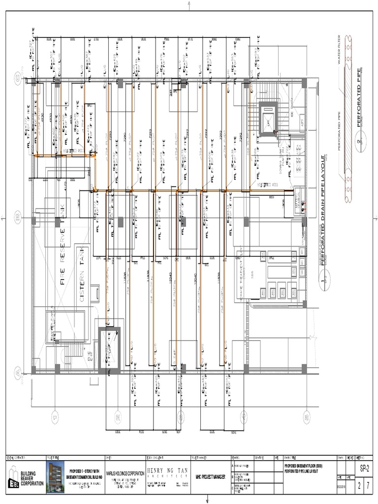 Marius-Sog-Sp2 Perforated Piping Layout | PDF | Building Engineering ...