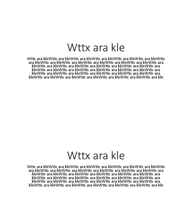 WTTX 2 | PDF