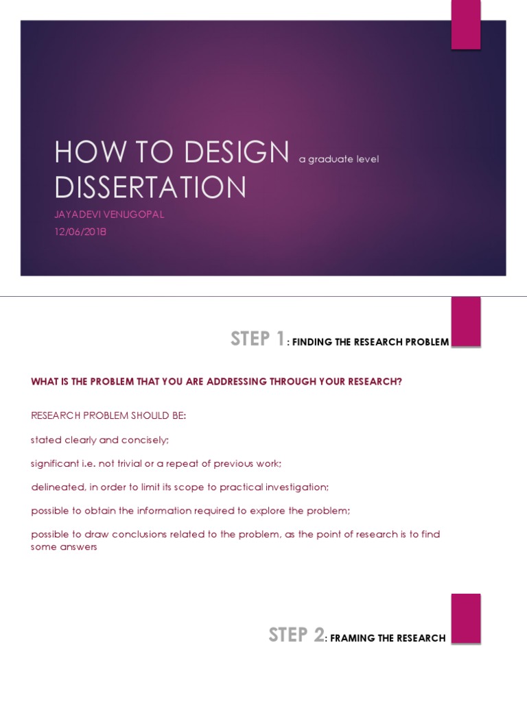 How To Design A Dissertation | PDF | Question | Test (Assessment)