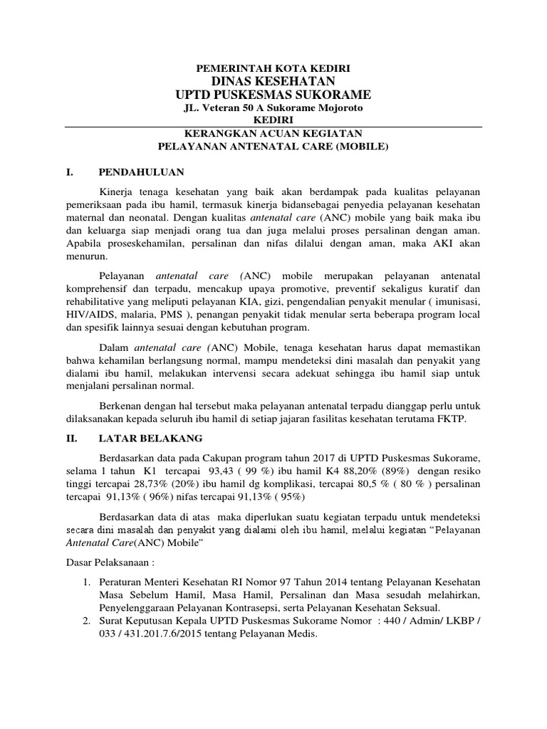 Lampiran 1 Kak Anc Mobile | PDF