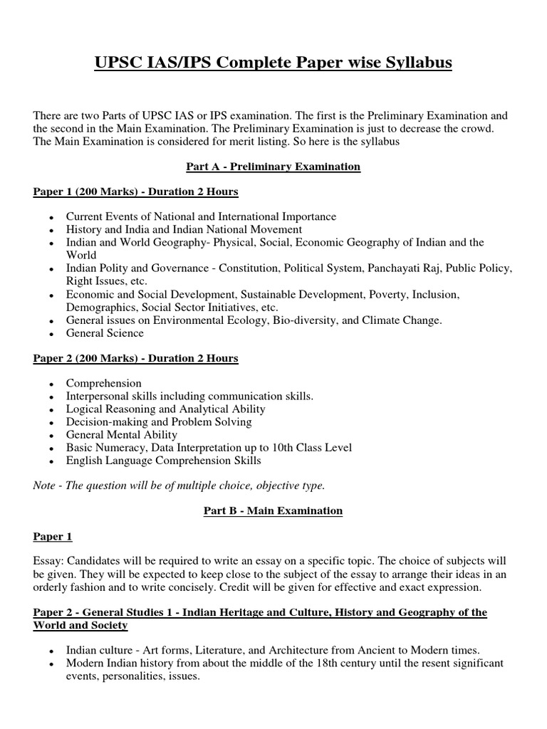 UPSC Syllabus | PDF | Economic Development | Agriculture