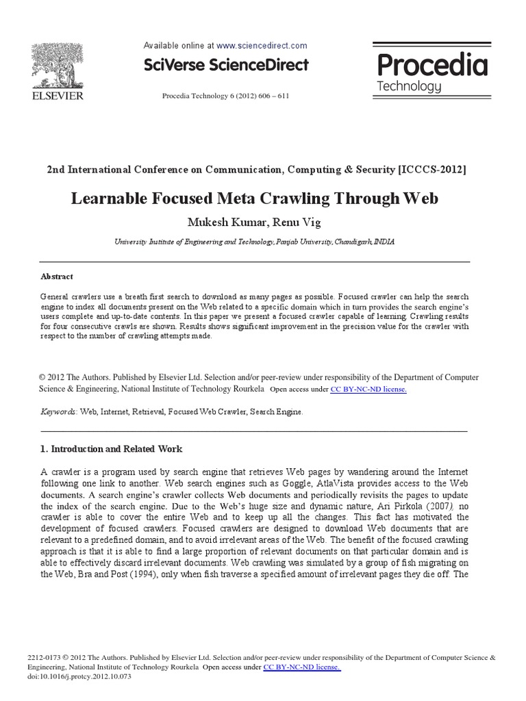 Learn Able Crawler | PDF | Web Search Engine | Hypertext