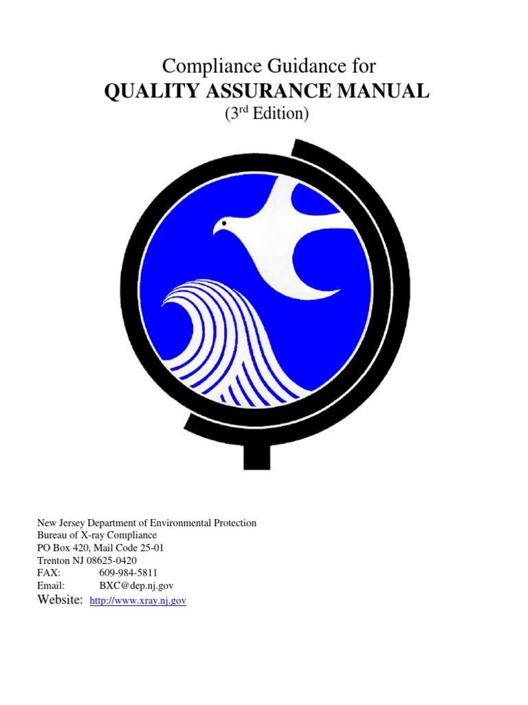 Quality Assurance Manual: Compliance Guidance For | PDF | Quality ...