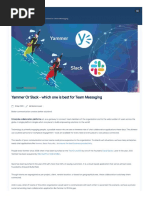 Slack Messaging App Overview | PDF | Mobile App | Multimedia