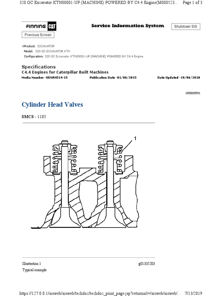 Cylinder Head Valves: Specifications | PDF | Rotating Machines | Valve