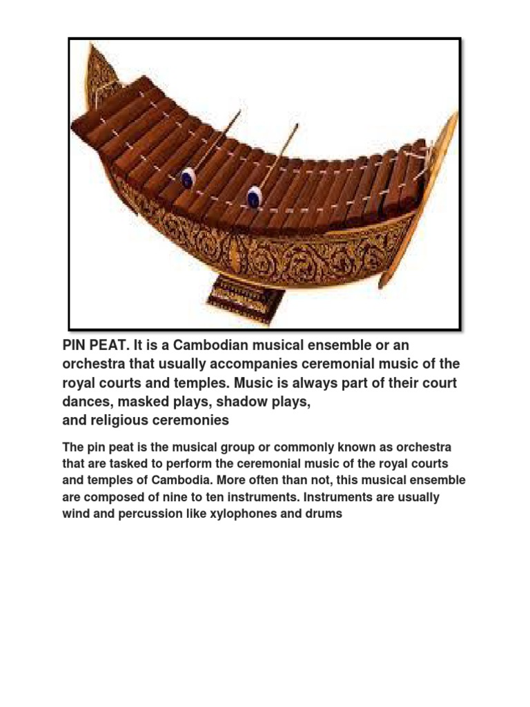 Cambodian Pin Peat Orchestra | PDF