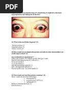 Revise MSRA Mock Paper | PDF | Medical Specialties | Diseases And Disorders