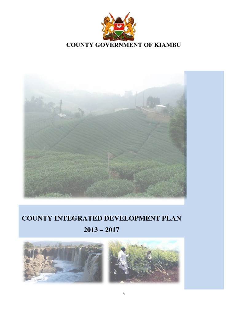 Kiambu County Integrated Development Plan | PDF | Family Planning ...