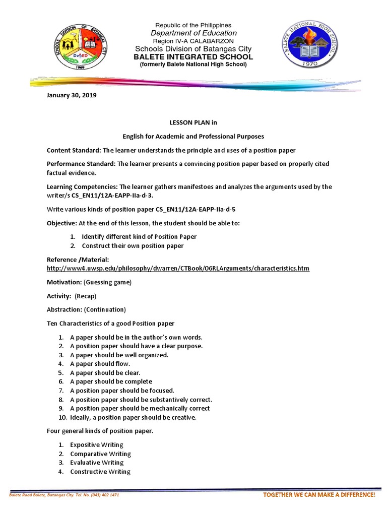 Lesson pLAN Eapp | PDF | Lesson Plan | Applied Psychology