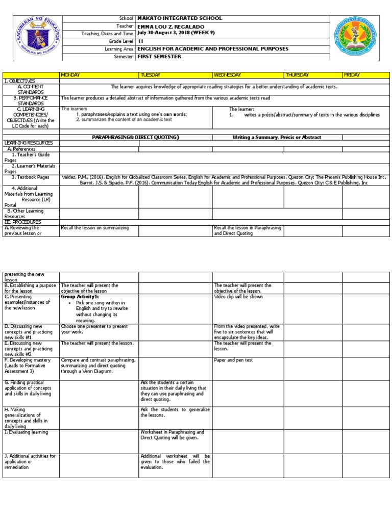 EAPP-Week 9 | PDF | Behavior Modification | Communication