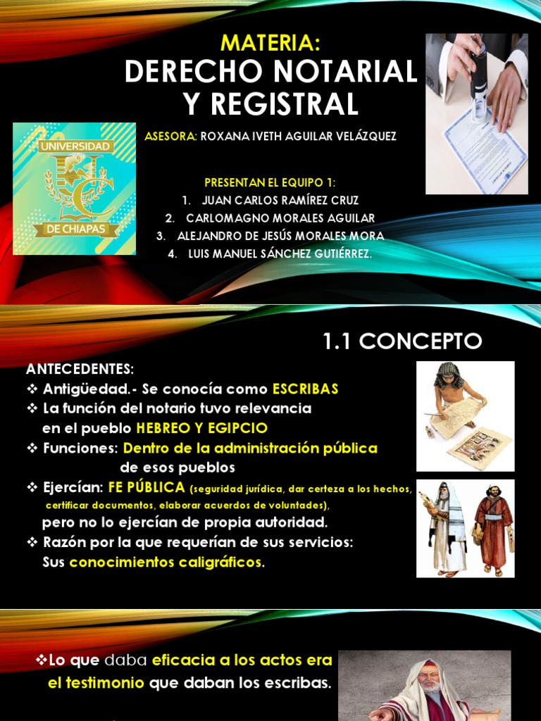 Derecho Notarial. Concepto y Autonomía | PDF | Información del gobierno ...