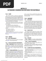 Asme Sec V Article 9 Visual Examination | PDF | Lighting | Visual Acuity