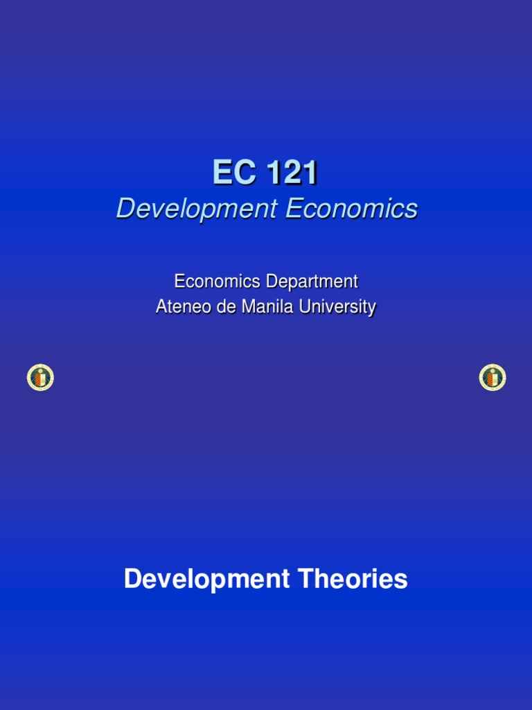 Ec 121 | PDF | Development Economics | Economic Growth
