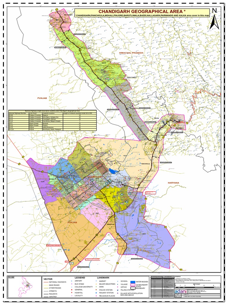 A Topographic Map of Jhandian, Jamrari, Badokhari, Maneshi and ...