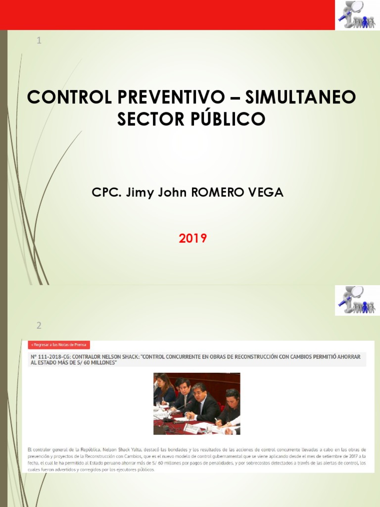 Control Preventivo - Simultaneo 2019 | PDF | Estado (política) | Gobierno