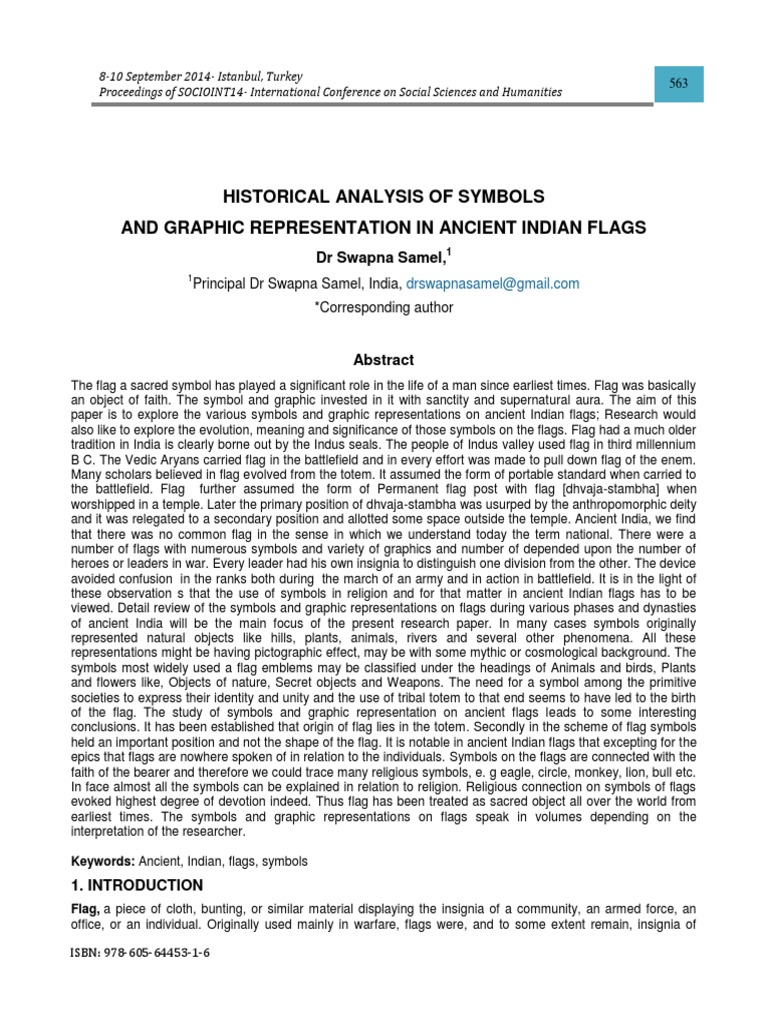 Historical Analysis of Symbols and Graphic Representation in Ancient ...