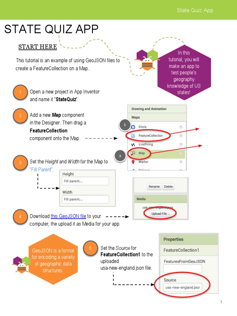 State Quiz App: Start Here | PDF | Mobile App | Parameter (Computer Programming)