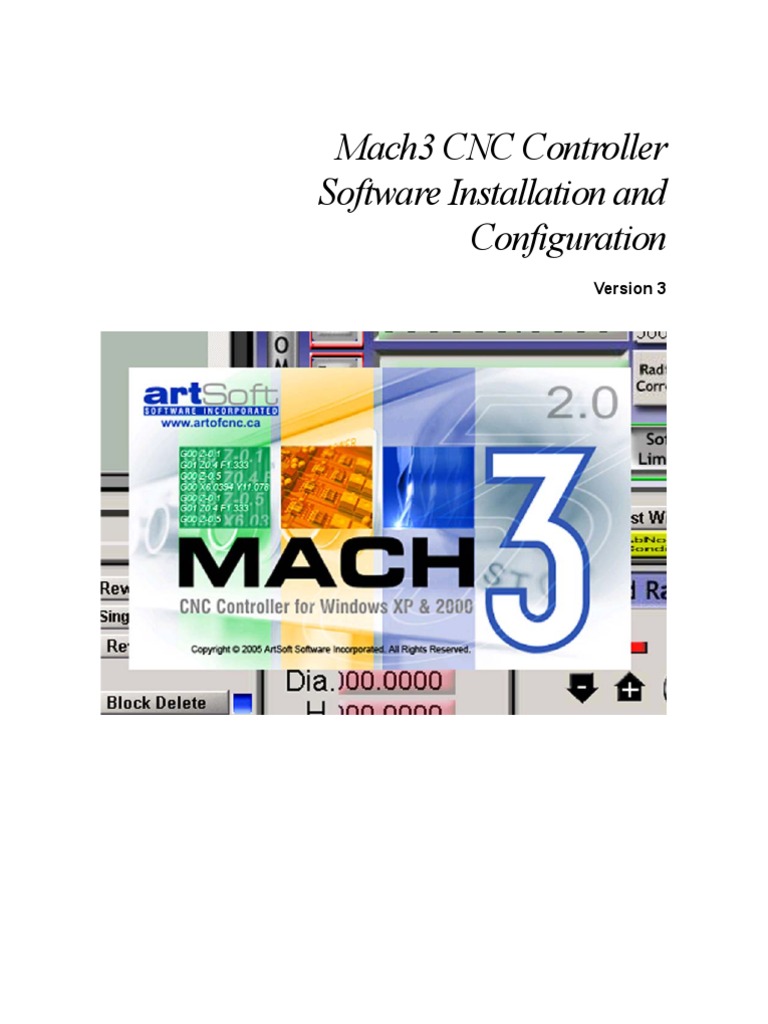Mach3Mill Install Config | PDF | Numerical Control | Microsoft Windows
