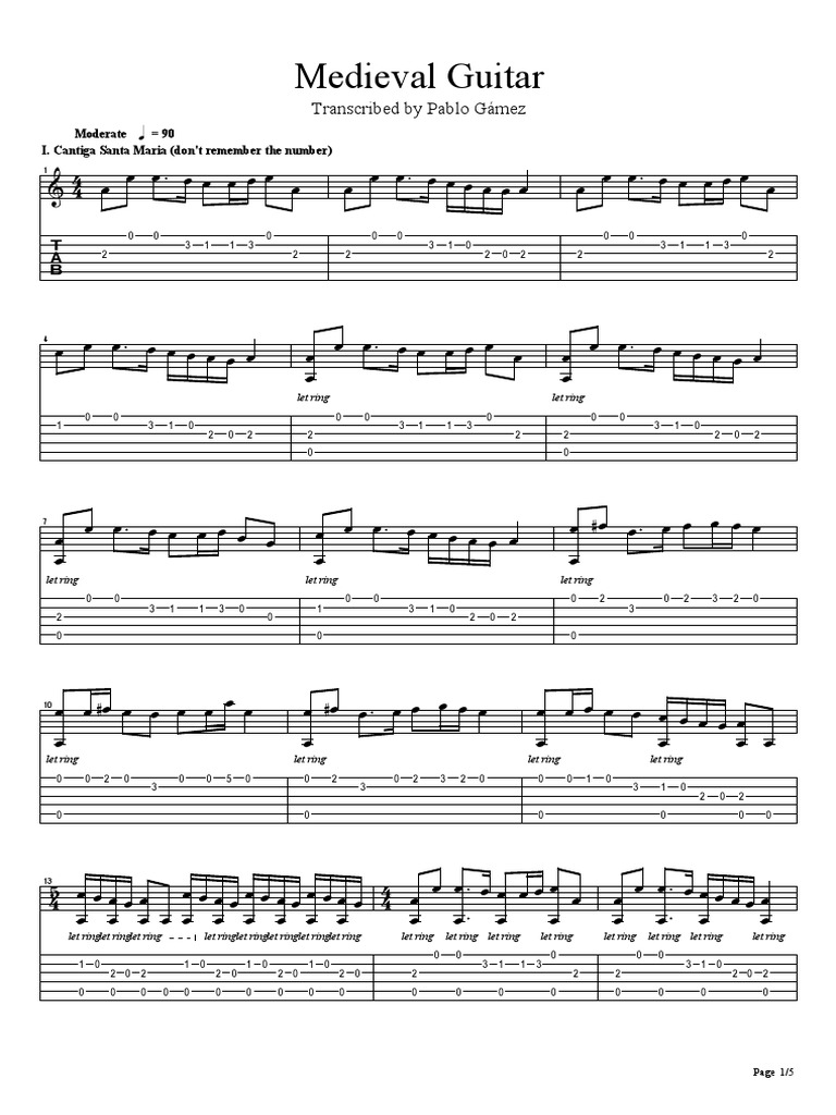 Medieval Guitar | PDF | Musical Instruments