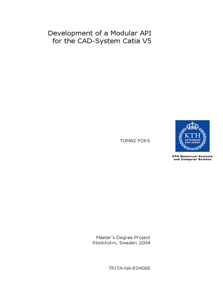 Catia Api Pdf Computer Programming Computer Engineering 4721