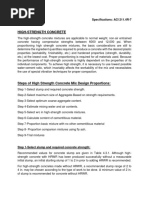 DIA C30 Concrete Mix-Design Report PDF | PDF | Concrete | Cement