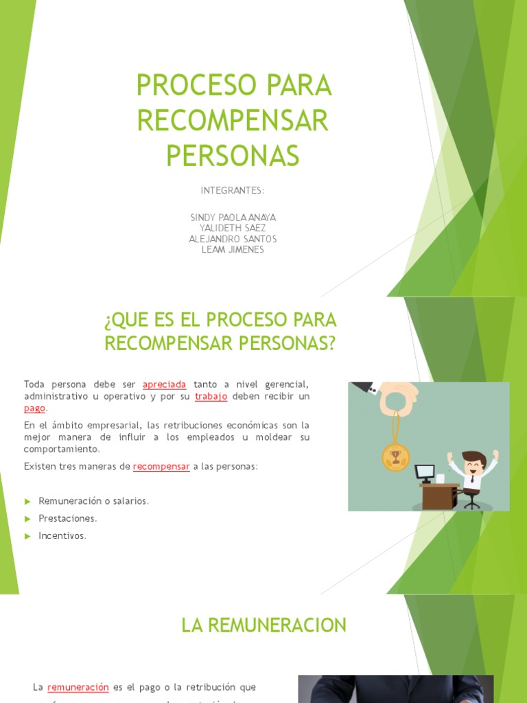 Proceso para Recompensar Personas | PDF | Salario | Business