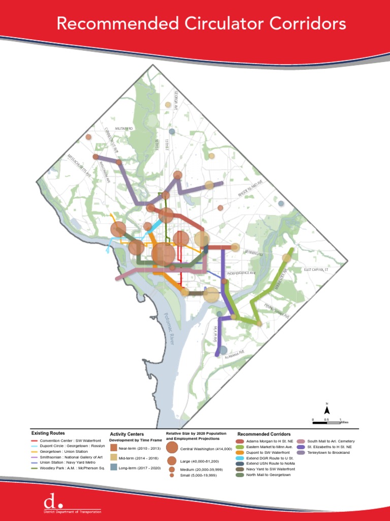 Recommended Circulator Corridors | PDF
