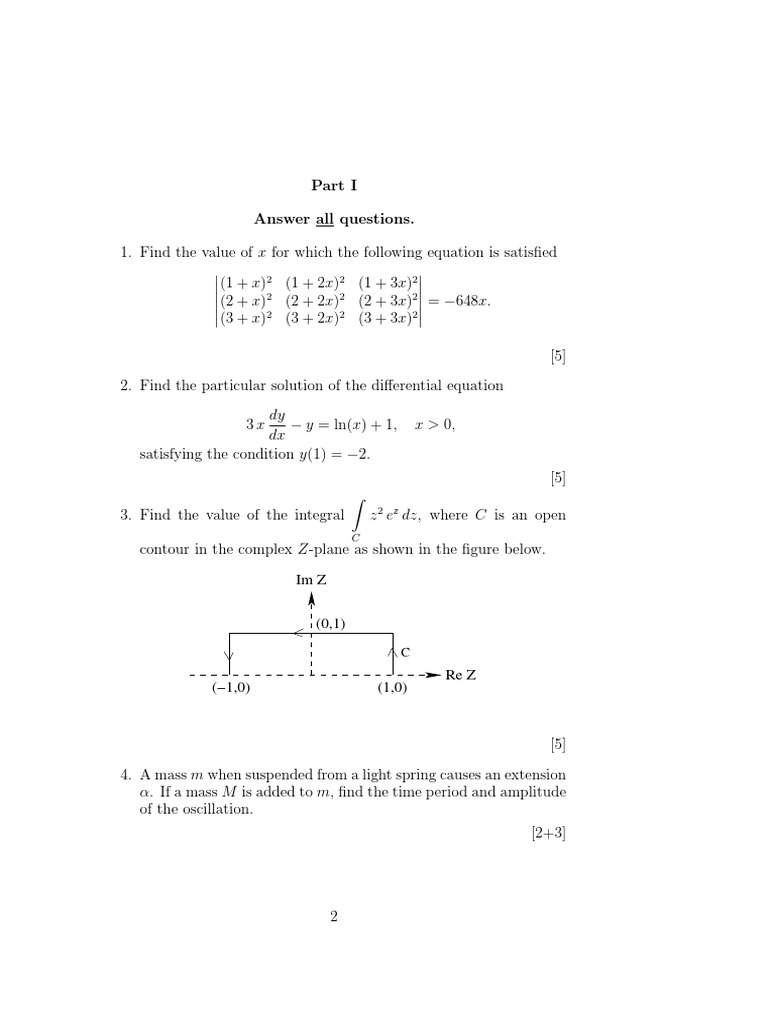 Answer All Questions | PDF | Hamiltonian (Quantum Mechanics) | Wavelength