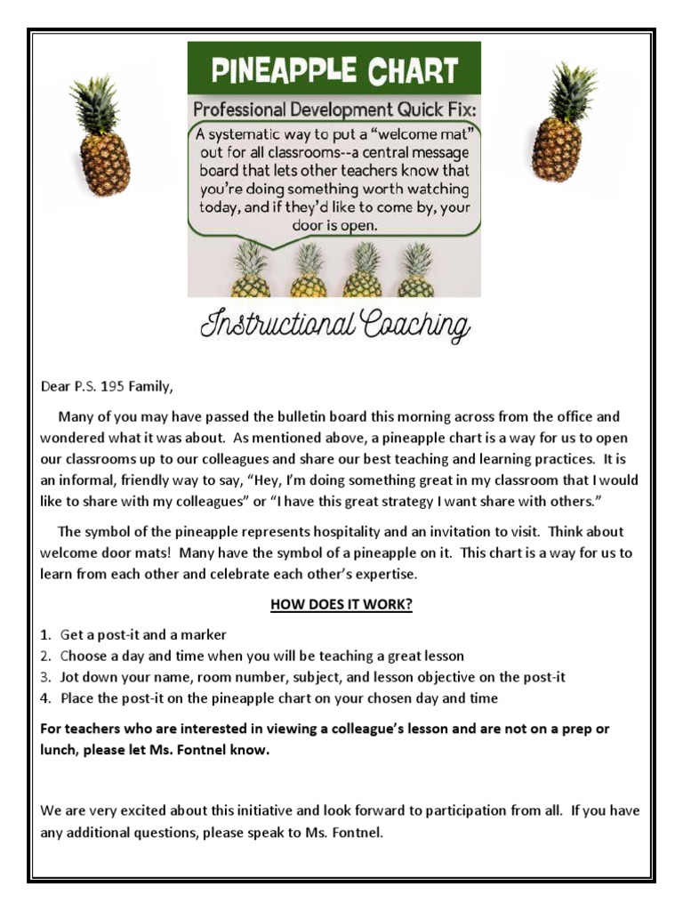 Pineapple Chart | PDF | Career & Growth