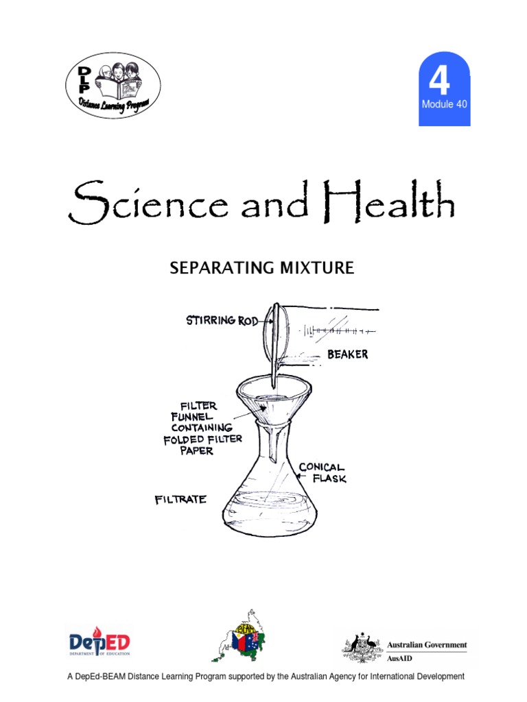 Separating Mixtures | PDF | Filtration | Soap