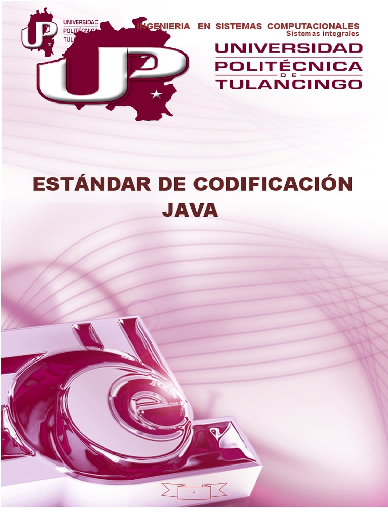 Estandar de Codificacion Java | PDF | Archivo de computadora | Java (lenguaje de programación)