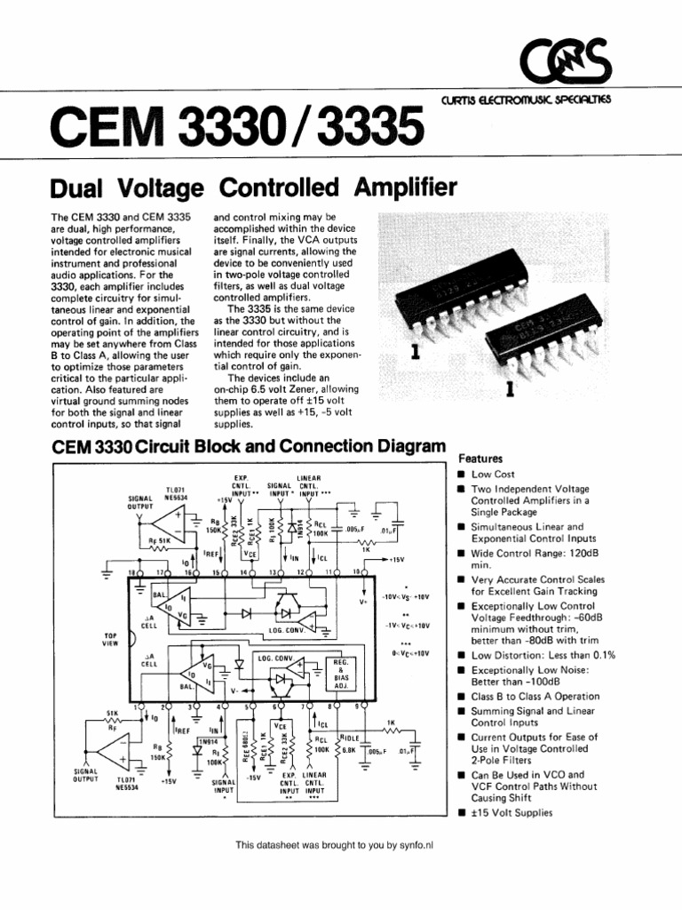 Cem3330 Cem3335 | PDF