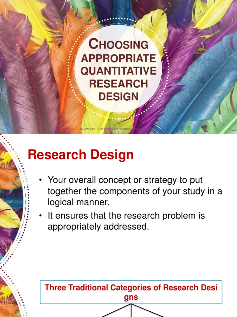 Hoosing Appropriate Quantitative Research Design | PDF | Research ...