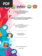 A Narrative Report On Work Immersion at CAYSMH | PDF | Self-Improvement