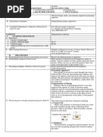 Detailed Lesson Plan in Cookery | PDF | Starch | Cereals