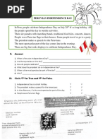 Healthy Lifestyle and Habits Comprehension | PDF