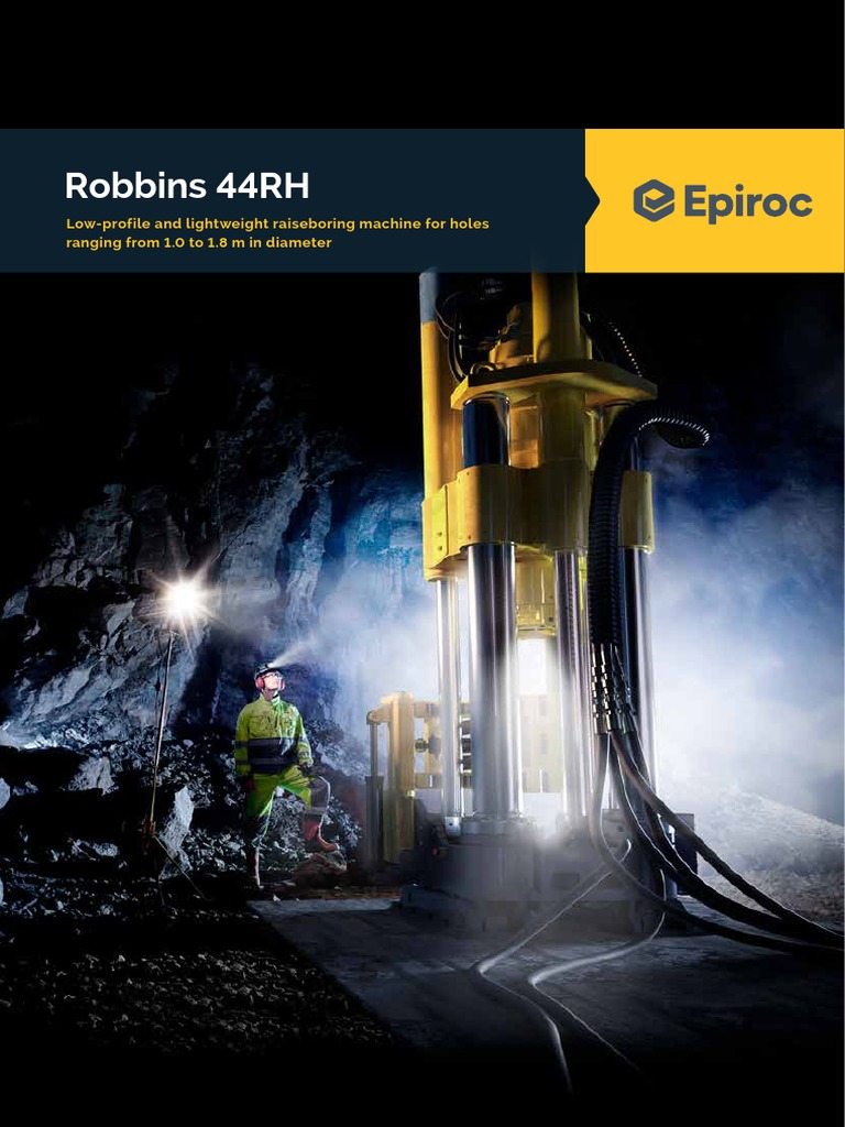 Raise Borer Epiroc | PDF | Pump | Machines
