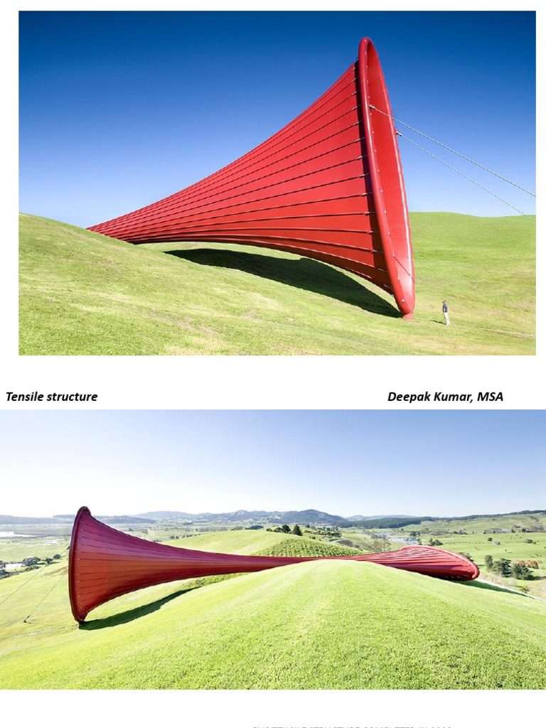 Lecture 03 Tensile Structure | PDF | Materials | Economic Sectors