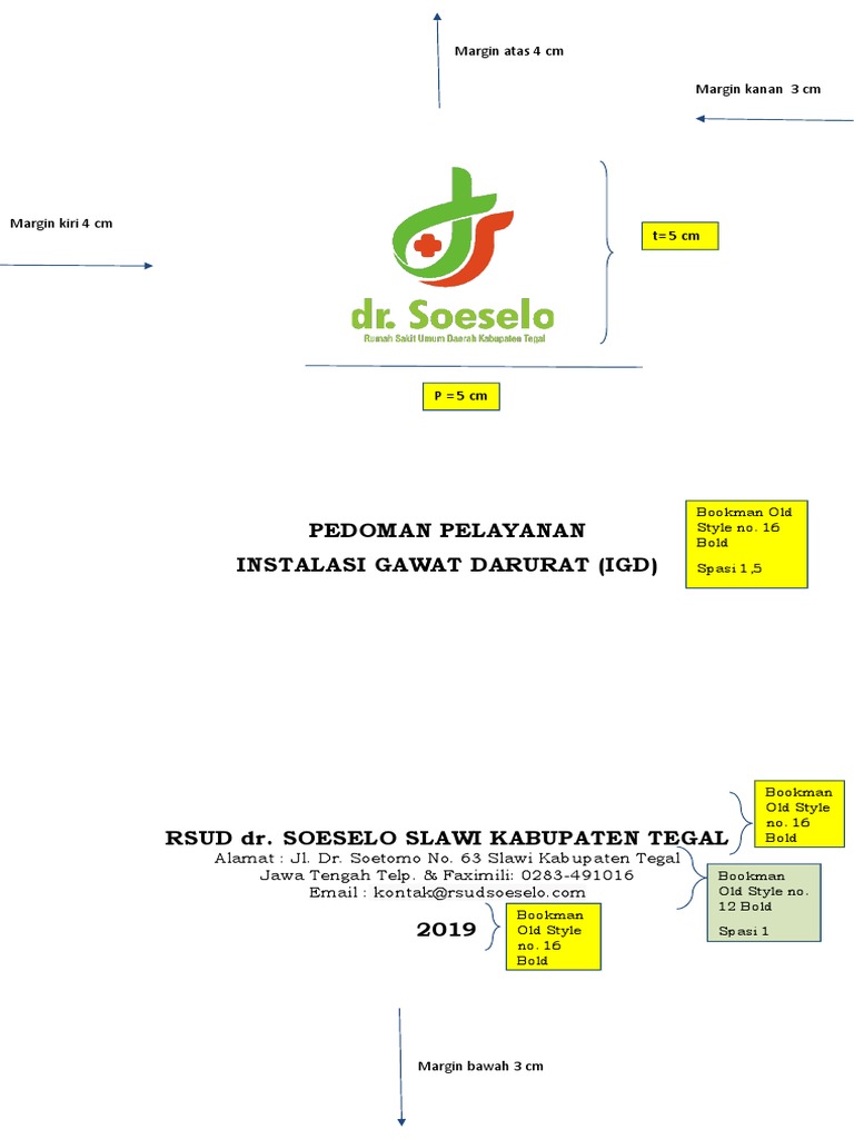 Cover Pedoman Panduan Ukuran | PDF