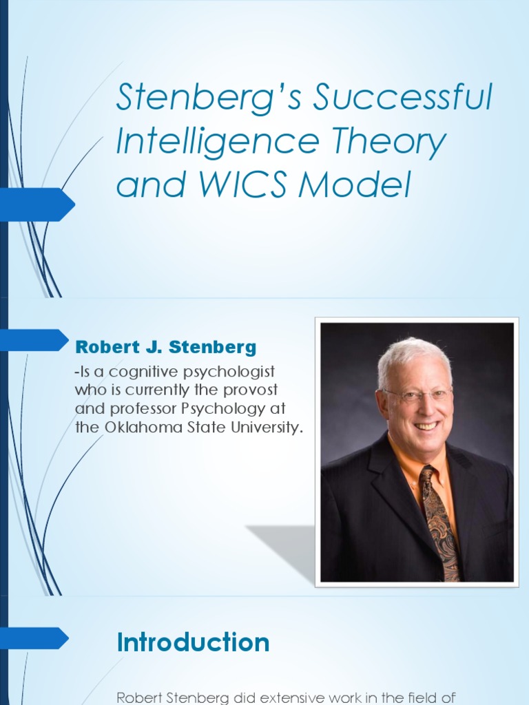 Stenberg's Successful Intelligence Theory and WICS Model | Download ...