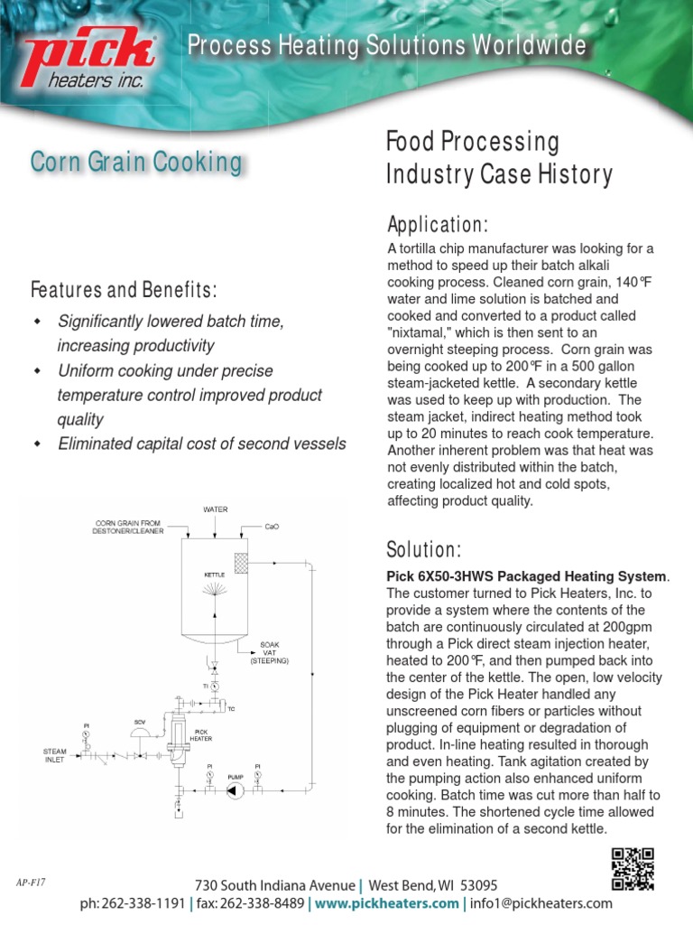 Corn Grain Cooking: Process Heating Solutions Worldwide | Download Free ...